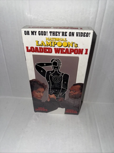 NATIONAL LAMPOON'S LOADED Weapon 1 Movie (VHS) Brand New Sealed Emilio ...