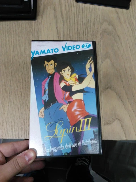 VHS LUPIN III: La Leggenda Dell'Oro di Babilonia - Yamato Video EUR 8 ...
