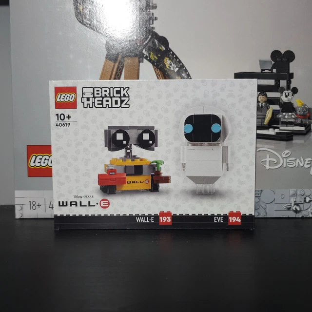 LEGO (40619) WALL-E And Eve Brand New Sealed Brickheadz Set £18.00 ... LEGO (40619) WALL-E And Eve Brand New Sealed Brickheadz Set £18.00 ...