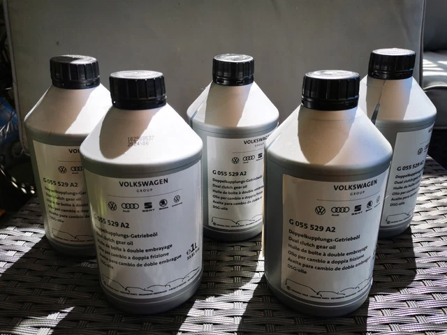 5 LITERS BRAND new-genuine VW Gear Oil DSG GEARBOX Tiguan Golf Audi ...