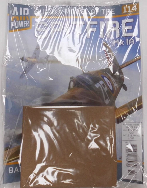HACHETTE BUILD A Model Spitfire MK IA Scale 1:18 Partwork Issue #114 ...