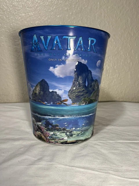 AVATAR 2 THE Way Of Water Collectable Popcorn Tin Bucket Movie ...