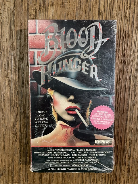BLOOD HUNGER VHS RARE Horror VHS Even Steven Entertainment £83.58 ...