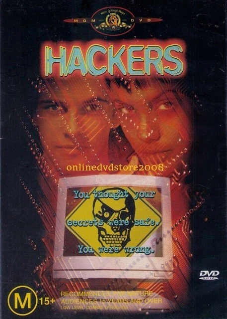 HACKERS JONNY LEE MILLER Angelina JOLIE Jesse BRADFORD Matthew LILLARD ...