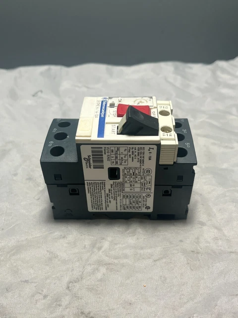 DISJONCTEUR MOTEUR TELEMECANIQUE GV2ME14/6-10A GVAD1010 EUR 27,62 ...