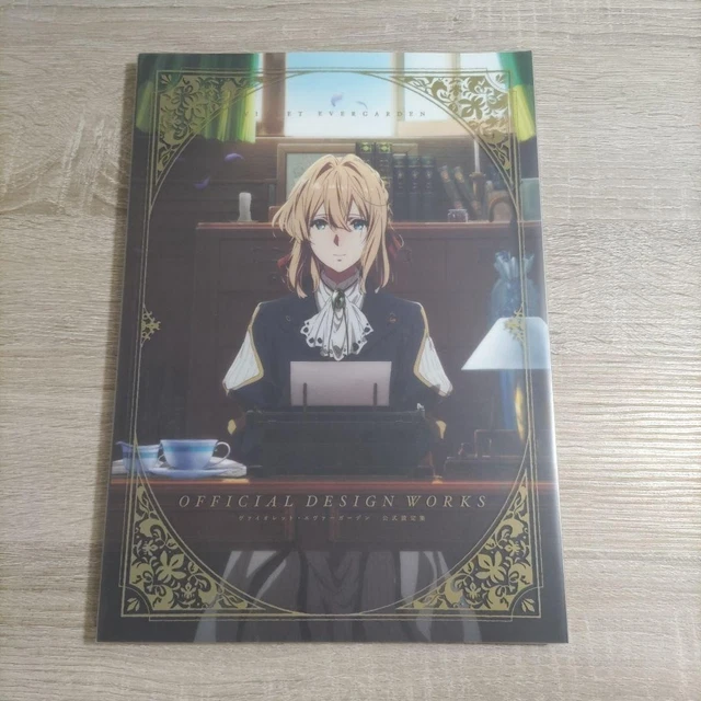 VIOLET EVERGARDEN OFFICIAL Design Works Art Book Illustration Kyoto ...