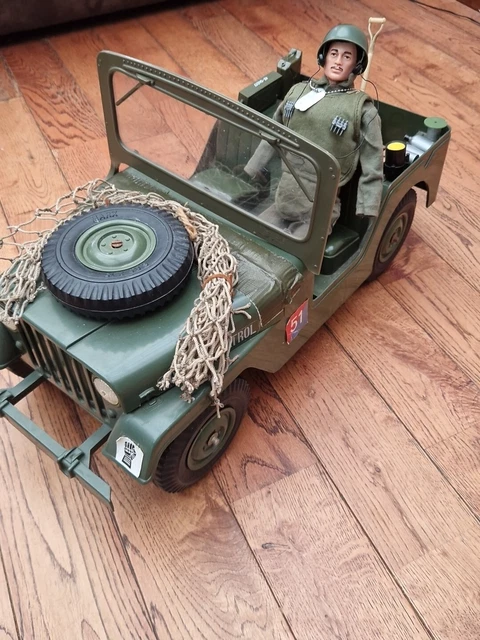 VINTAGE ACTION MAN Jeep With Accessories Bundle 1970s £49.99 - PicClick UK