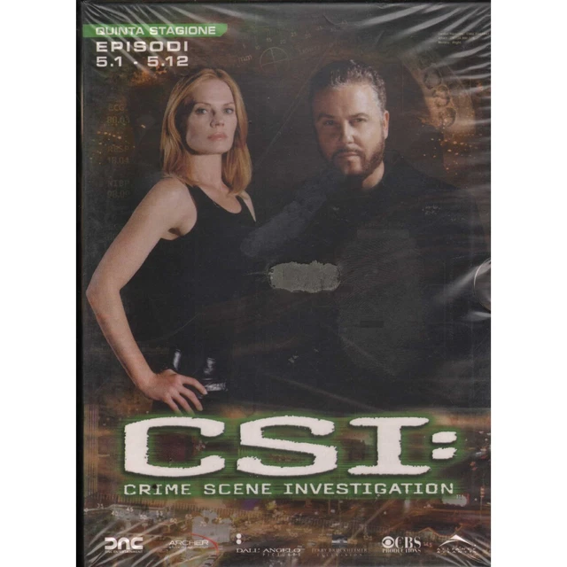 CSI - CRIME Scene Investigation Stag. 5 Ep. 1,12 DVD Various ...