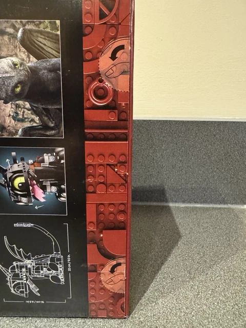 LEGO ICONS HOW To Train Your Dragon: Toothless Set 10375 - Brand New ...