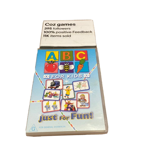ABC FOR KIDS Just For Fun DVD Bananas In Pyjamas Bob The Builder ...