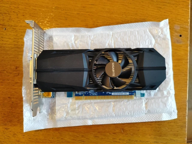 CARTE GRAPHIQUE GIGABYTE GV-N75TOC-2GL - NVidia GTX 750 ti 2Go de RAM ... CARTE GRAPHIQUE GIGABYTE GV-N75TOC-2GL - NVidia GTX 750 ti 2Go de RAM ...