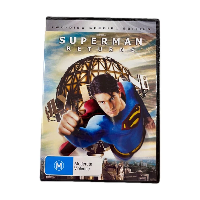 SUPERMAN RETURNS DVD Region 4 PAL Brand New Sealed Free Tracked Postage $14.99 - PicClick AU