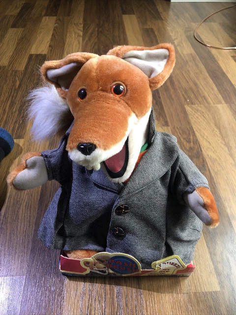 VINTAGE BASIL BRUSH Talking Large Plush Soft Toy 2001 Working Rare ...