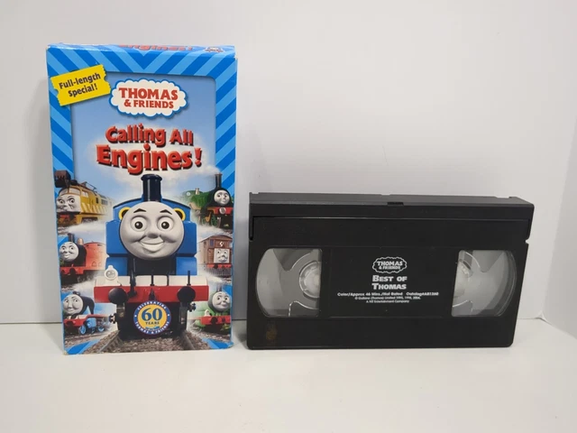 THOMAS & FRIENDS - Calling All Engines VHS Tape 2005 & Best Of Thomas ...
