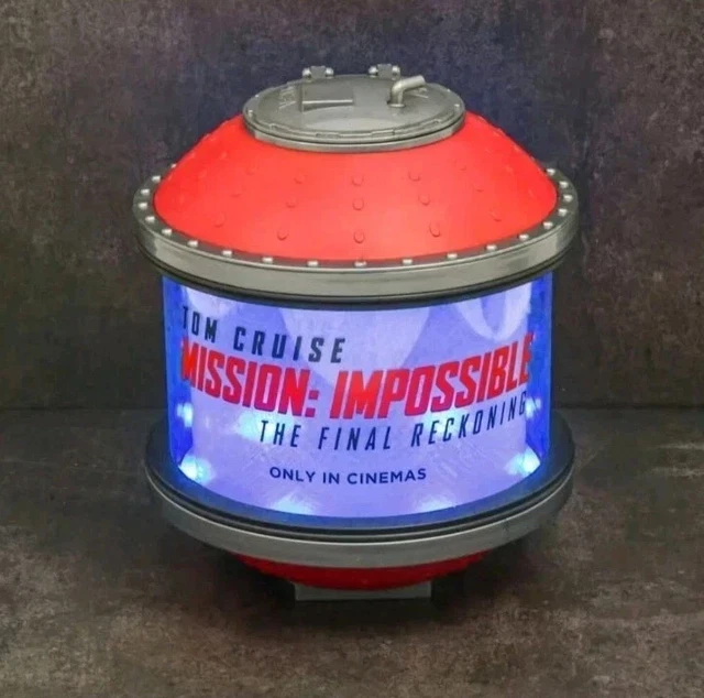 EXCLUSIVE MISSION IMPOSSIBLE The Final Reckoning Movie Popcorn Bucket ...