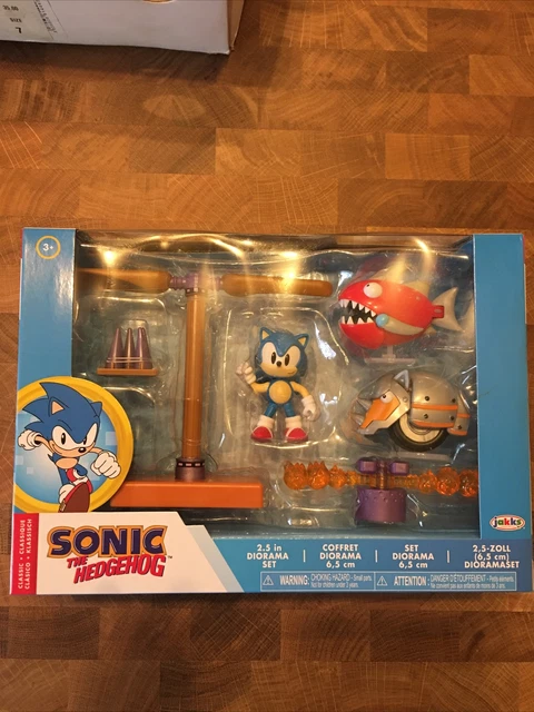 JAKKS SONIC THE Hedgehog Wave 2 Diorama Set - 6 CM £15.00 - PicClick UK