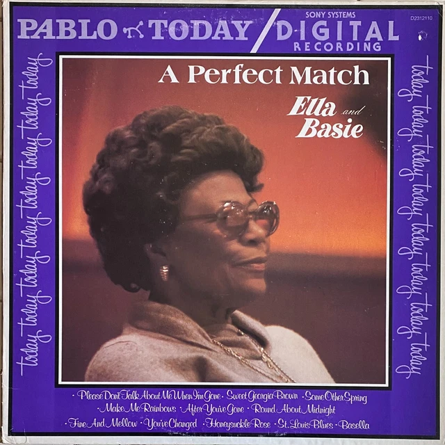 ELLA FITZGERALD LP "Ella & Basie" USA vinyle rouge VG EUR 10,00 ...