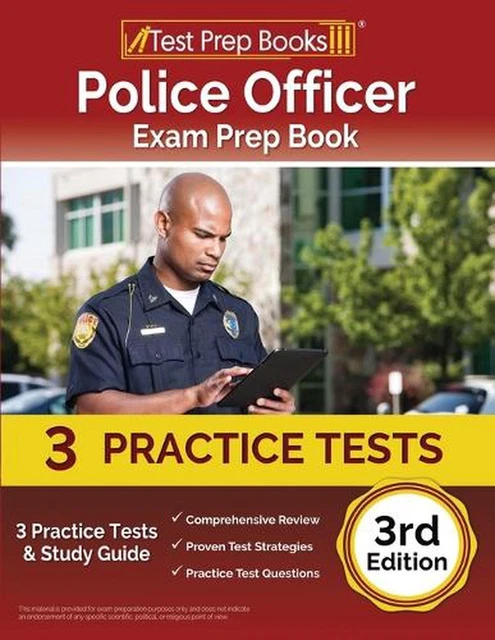 POLICE OFFICER EXAM Prep Book 2023-2024: 3 Practice Tests and Study ...