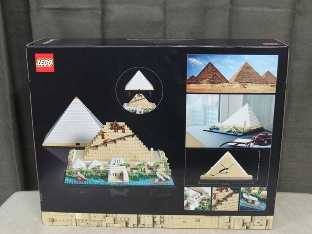 LEGO 21058 ARCHITECTURE Great Pyramid Of Giza NEW IN BOX $108.42 ...
