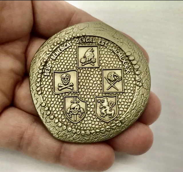 NAVY SEAL TEAM 6 VI DEVGRU NSW Assault Team Challenge Coin Doubloon CPO ...