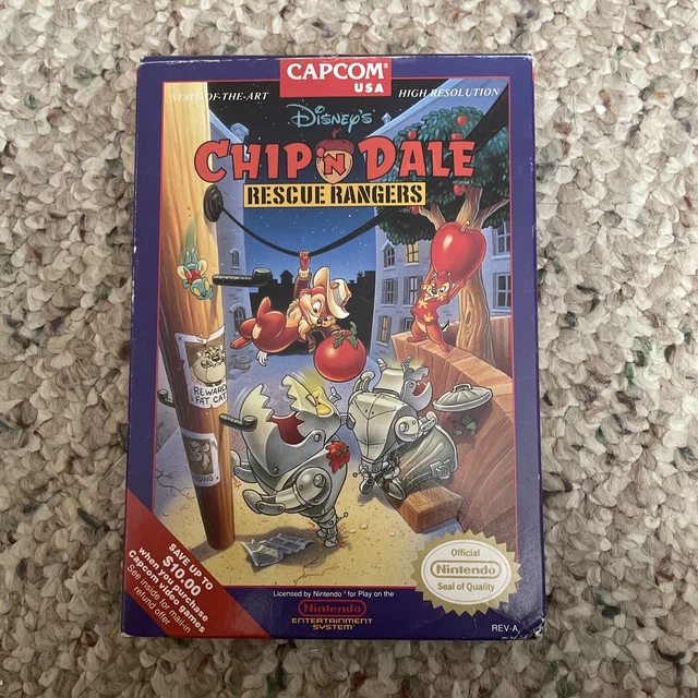 DISNEY'S CHIP 'N Dale: Rescue Rangers (Nintendo NES) in scatola ...