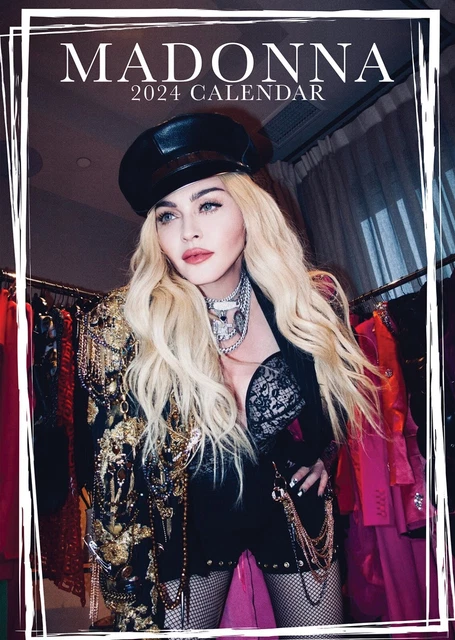 Madonna Calendar 2024 Large A3 Size Wall New Sealed Free Uk Postage £