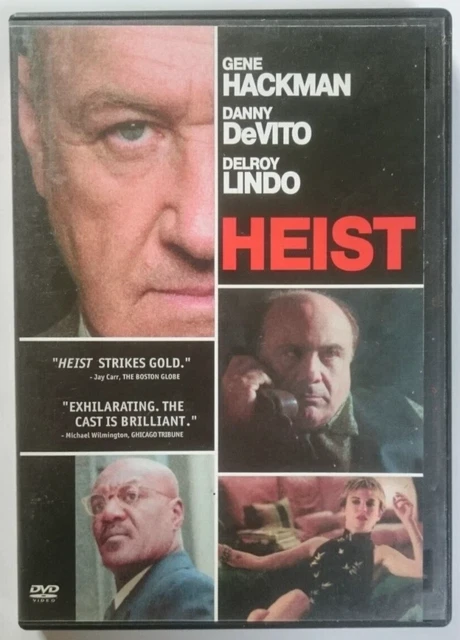 HEIST: GENE HACKMAN, Danny Devito, Delroy Lindo. Dvd Russian / English ...