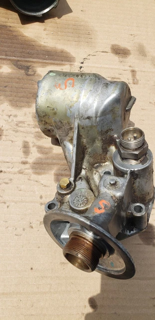 1995-2003 FORD F250 F350 7.3 powerstroke oil cooler adapter housing ...