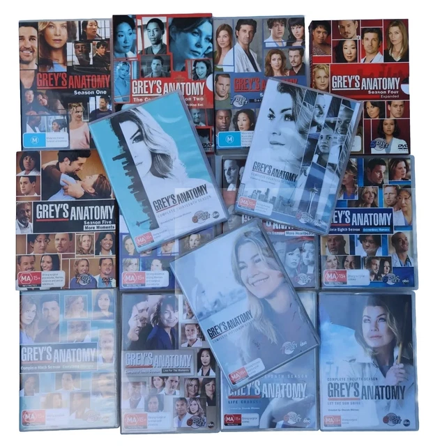 GREYS ANATOMY COMPLETE Season 1-15 TV Series DVD Region 4 PAL EUR 131 ...