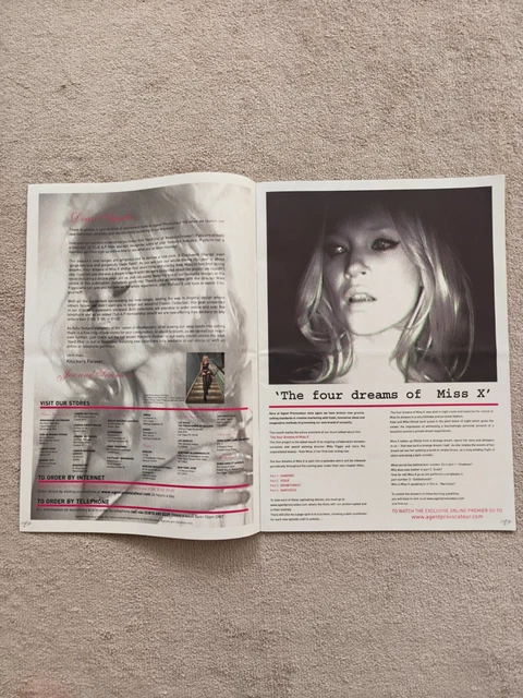 AGENT PROVOCATEUR RARE Kate Moss Collectors Knickers Forever Issue 1 ...