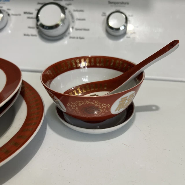 VINTAGE DATANG TATUNG China 12 Piece set Bowls, Spoons, Dinner/Side ...