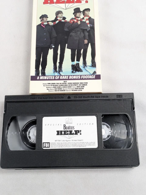 THE BEATLES HELP (VHS,1995) Special Edition RARE Bonus Footage $10.00 ...
