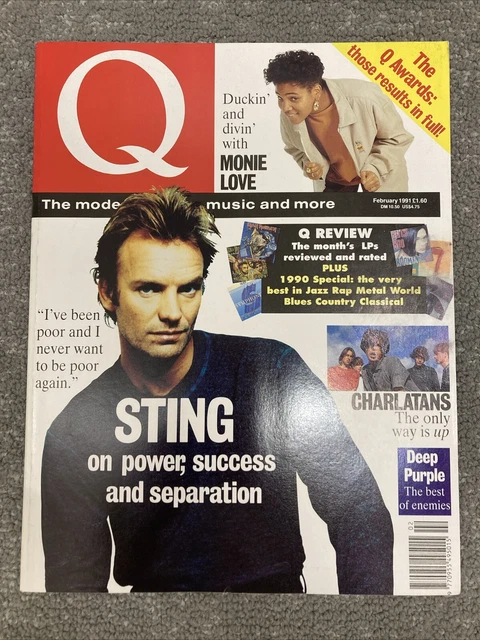 Q MAGAZINE - Issue 53 February 1991 Charlatans Deep Purple The ...