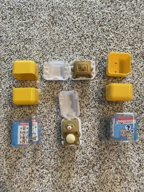 LANKYBOX SERIES 3 Mystery Squishy GOLDEN FOXY & BOXY Figure ULTRA RARE ...