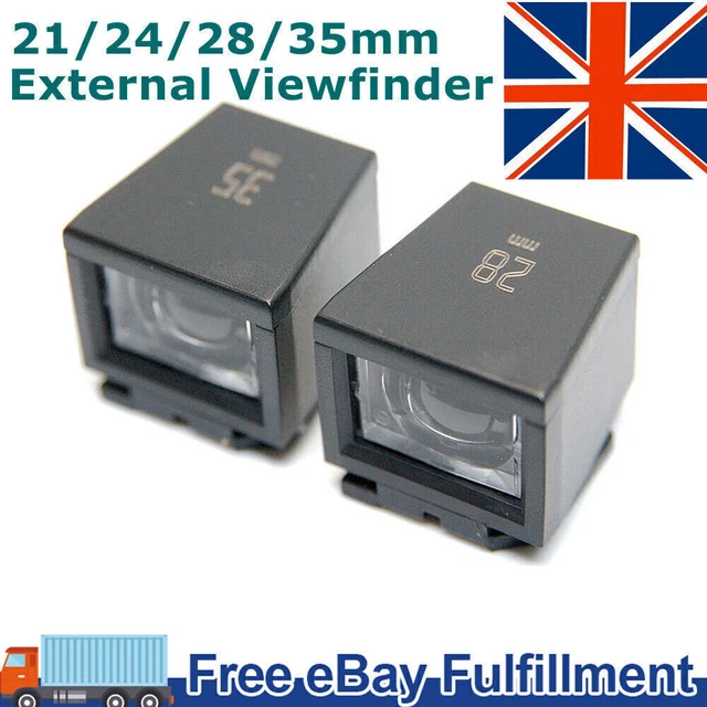 21/24/28/35MM CAMERA EXTERNAL Optical Side Axis Viewfinder For Ricoh GR ...