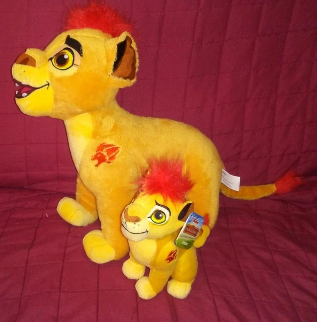 DISNEY KION LION Guard CUB The Lion King 13in Gold Plush /New Beanbag ...