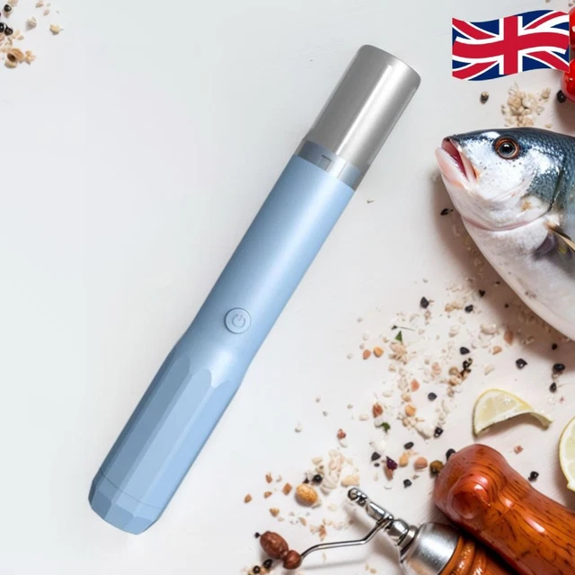 ELECTRIC FISH SCALER Waterproof Rechargeable Cordless Fish Scale ...