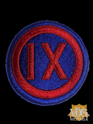 WW2-VIETNAM WAR ERA US Army IX Corps 9th SSI Patch (1 per order) £1.01 ...