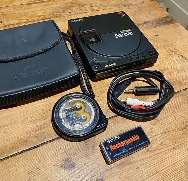 SONY 1BIT DAC Discman D-99 Vintage Portable CD Player Walkman - With ...