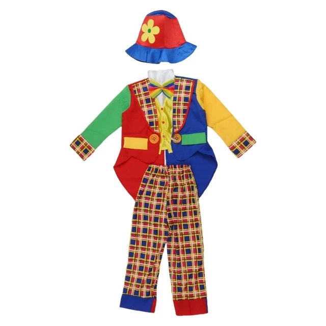 NOVELTY CLOWN COSTUME and Accessories for Halloween Cosplay Party $26. ...