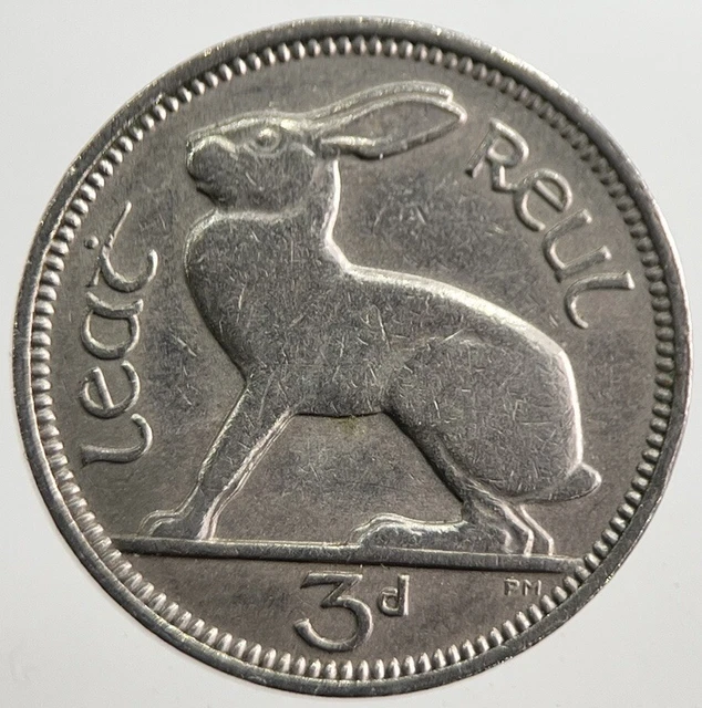 1963 IRISH RABBIT Threepence Coin | Very High Grade | a7800 £1.85 ...