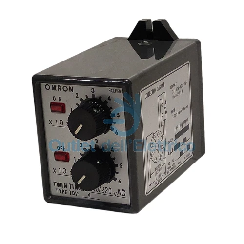 OMRON TDV-4AC11022060S TWIN Timer 110/220VAC 50/60HZ On = 60S Off £78. ...