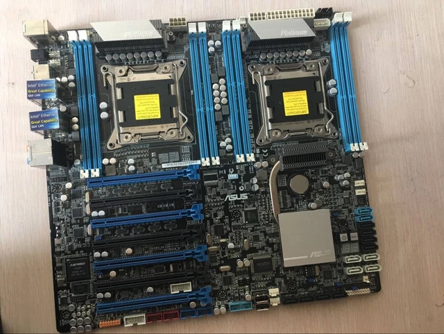 ASUS Z9PE-D8 WS Motherboard Intel C602 Lga 2011 Xeon E5-2600 Eeb Ddr3 £ ...