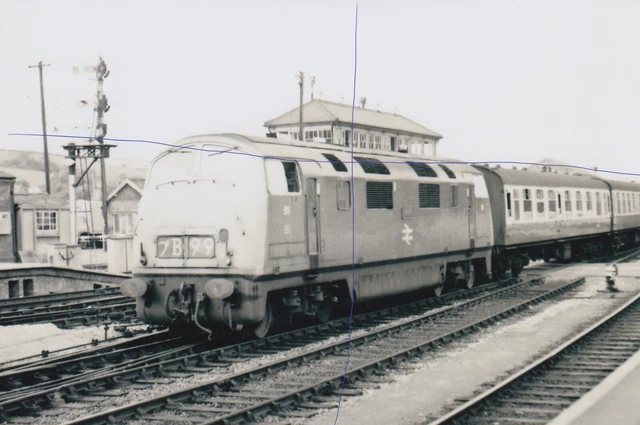 DIESEL LOCO TRAIN Photo Railway Picture Warship Class 42 Photograph 311 ...