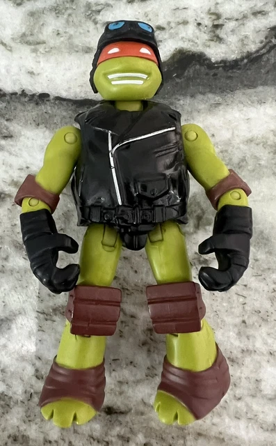 FIGURINE TMNT TEENAGE Mutant Ninja Turtles Hot Rod Mikey jouet Michel ...