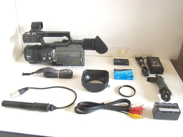 Sony Dvcam Dsr Pd170 Professional 3ccd Mini Dv Hybrid Camcorder Eur 25069 Picclick Fr