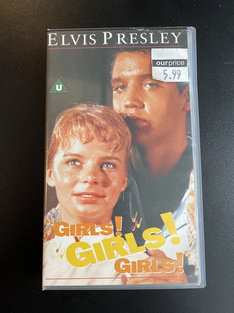 GIRLS! GIRLS! GIRLS! (VHS) 1962 Elvis Presley Musical Comedy Movie ...