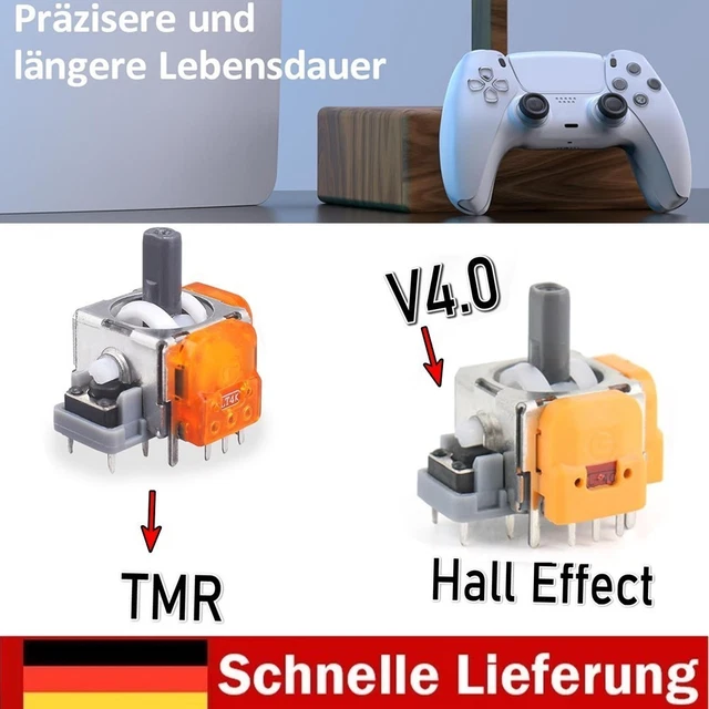 PS5 HALL EFFECT TMR / V4 Analog Sticks Controller Drift Fix PlayStation ...