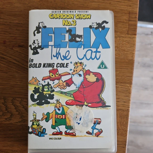 FELIX THE CAT Cartoon No 3 In Bold King Cole Vhs £22.30 - PicClick UK