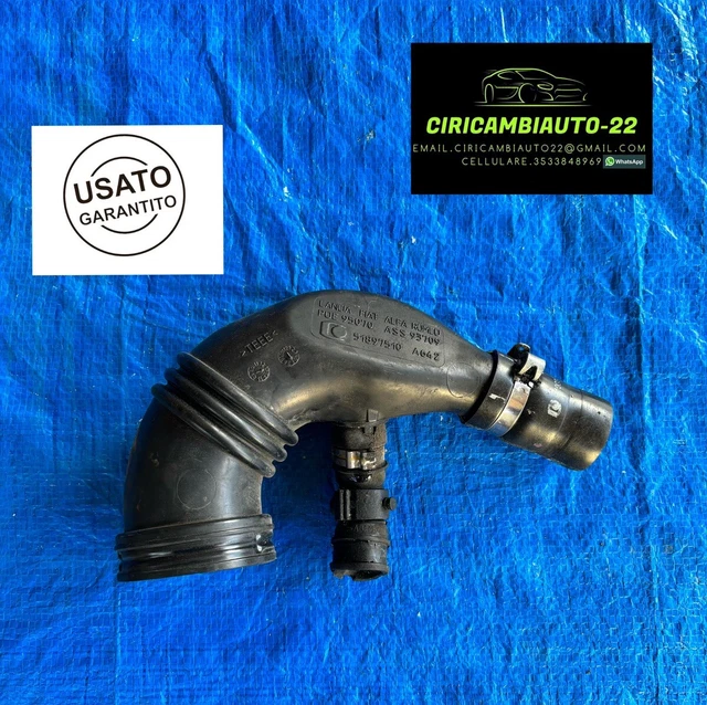 MANICOTTO TUBO ASPIRAZIONE Aria Lancia Ypsilon 1.3 51897510 Originale EUR 34,99 - PicClick IT